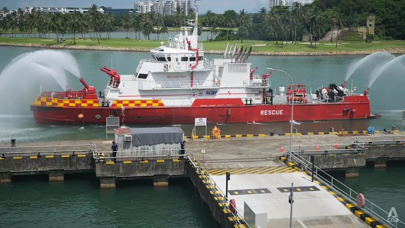 SCDF opens marine HQ on Pulau Brani with real-time surveillance tech ...